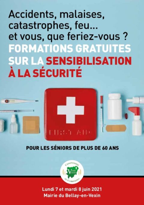FORMATIONS GRATUITES SUR LA SENSIBILISATION À LA SÉCURITÉ | Montgeroult